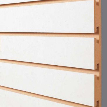 PANEL RANURADO BLANCO – Pajaro Carpintero